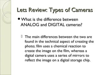 Camera basics lesson_1 | PPT