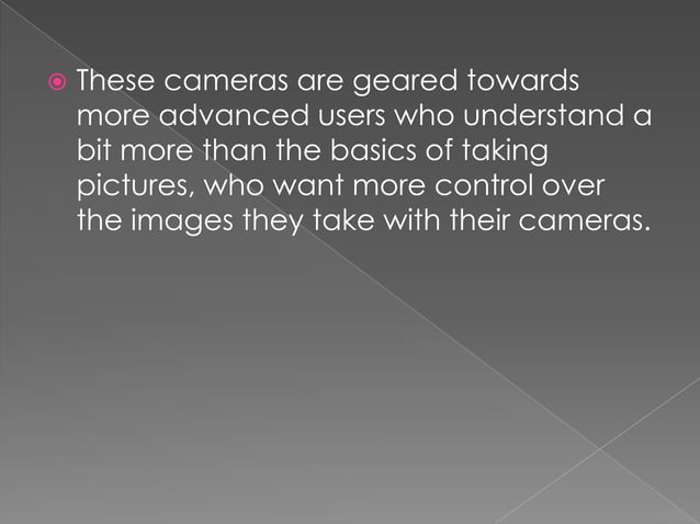 Camera classification | PPTX | Photography | Arts and Crafts