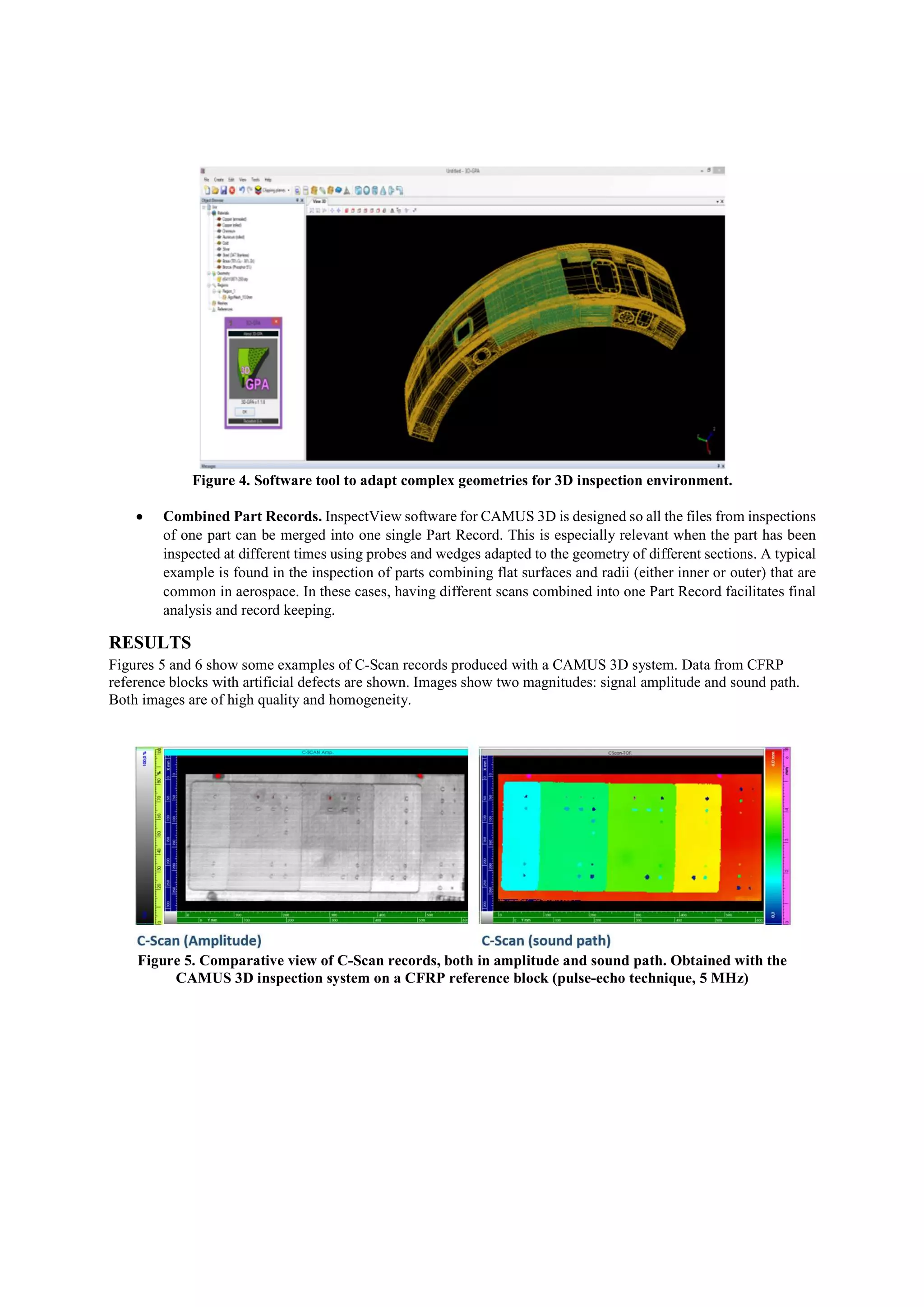 Camera Encoded Phased Array For Semi Automated Inspection Of Complex Composite Components Pdf