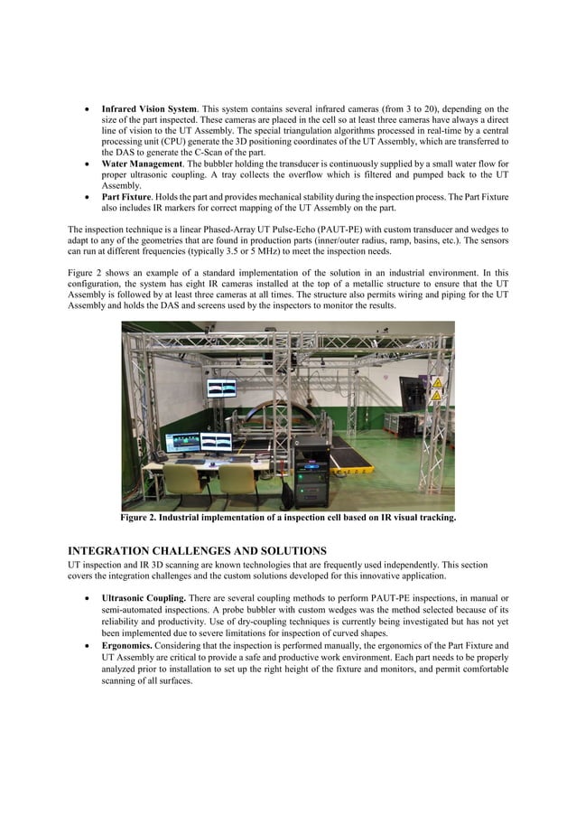 Camera Encoded Phased Array for Semi-Automated Inspection of Complex Composite Components | PDF