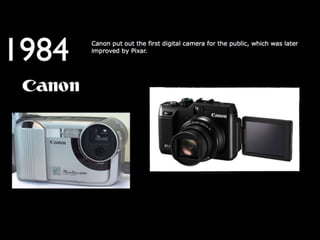 Camera Evolution | PPTX | Cameras and Camcorders | Consumer Electronics