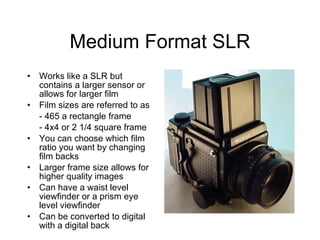 Camera formats | PPT