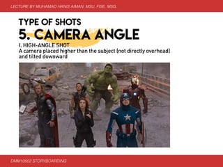 camera fundamental shots TECHNIQUES CAMERA ANGLE | PDF