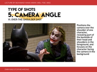 camera fundamental shots TECHNIQUES CAMERA ANGLE | PDF