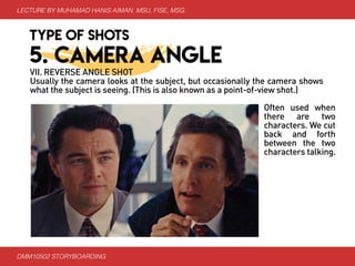 camera fundamental shots TECHNIQUES CAMERA ANGLE | PDF