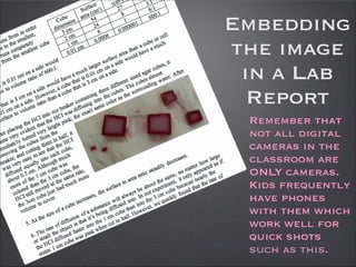 Digital Cameras In the Classroom | PDF