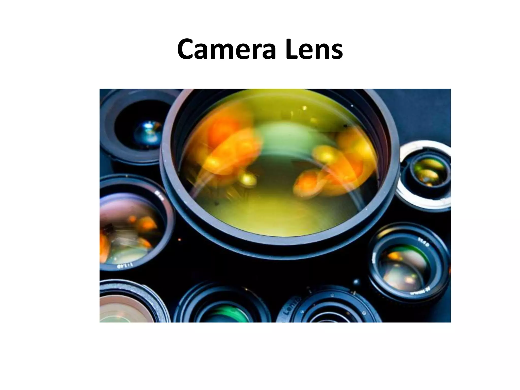 Camera lens | PPT