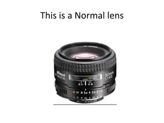 Camera lens | PPT