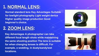 camera lens · SlidesCarnival.pptx