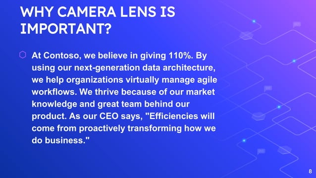 camera lens · SlidesCarnival.pptx