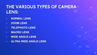 camera lens · SlidesCarnival.pptx