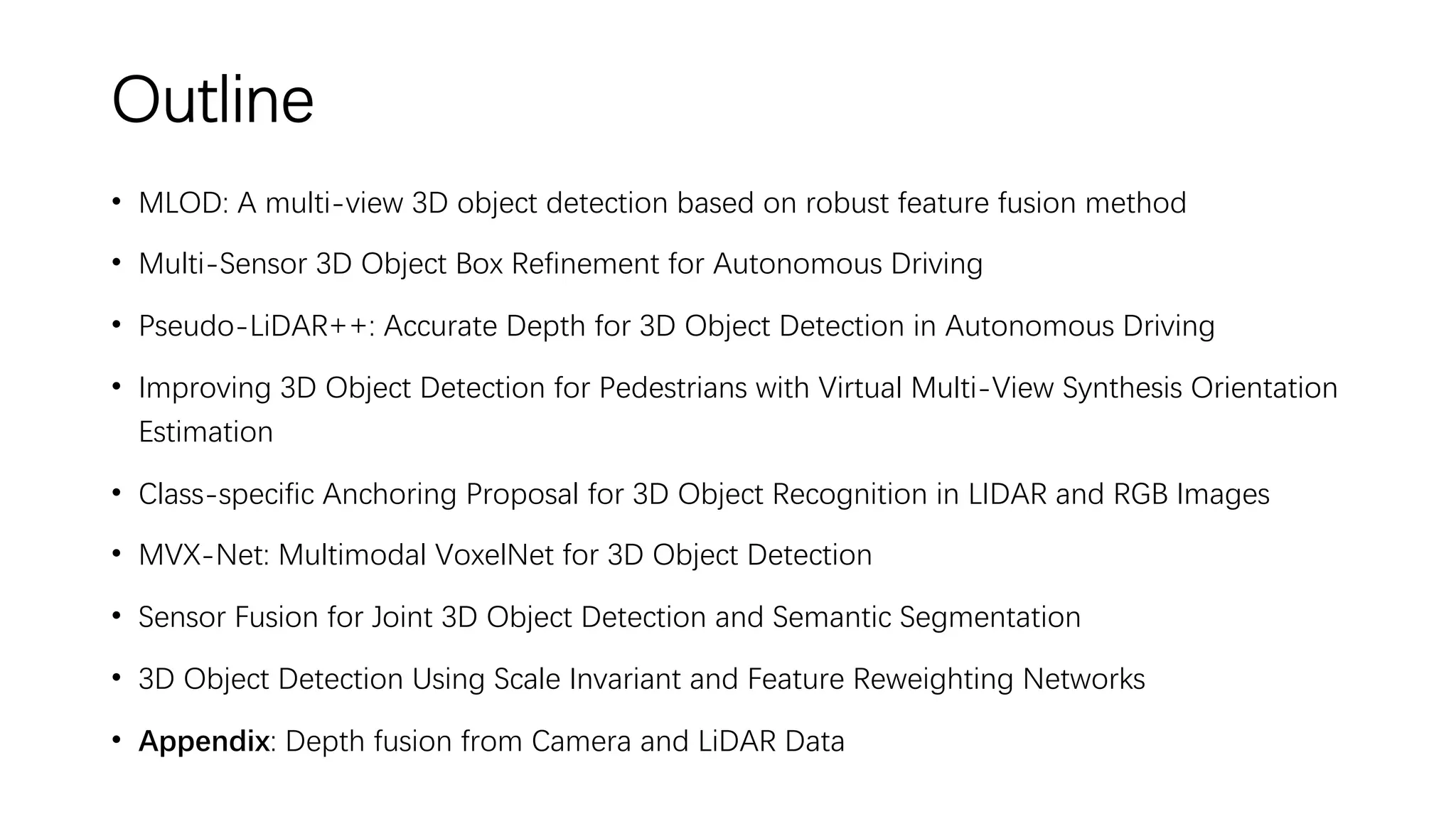 fusion of Camera and lidar for autonomous driving II | PDF