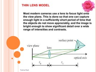 Camera model ‫‬ | PPTX