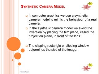 Camera model ‫‬ | PPTX
