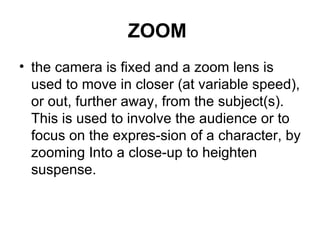 Camera Movement | PPT