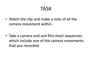 Camera Movement | PPT