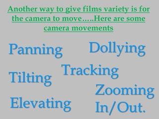 Camera movements | PPT