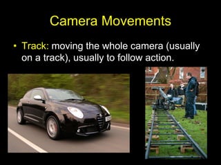 GCSE Film Studies - Camera movements | PPTX
