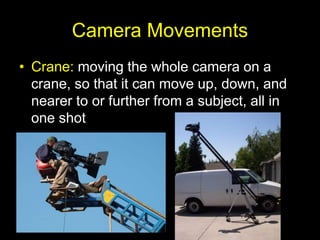 GCSE Film Studies - Camera movements | PPTX