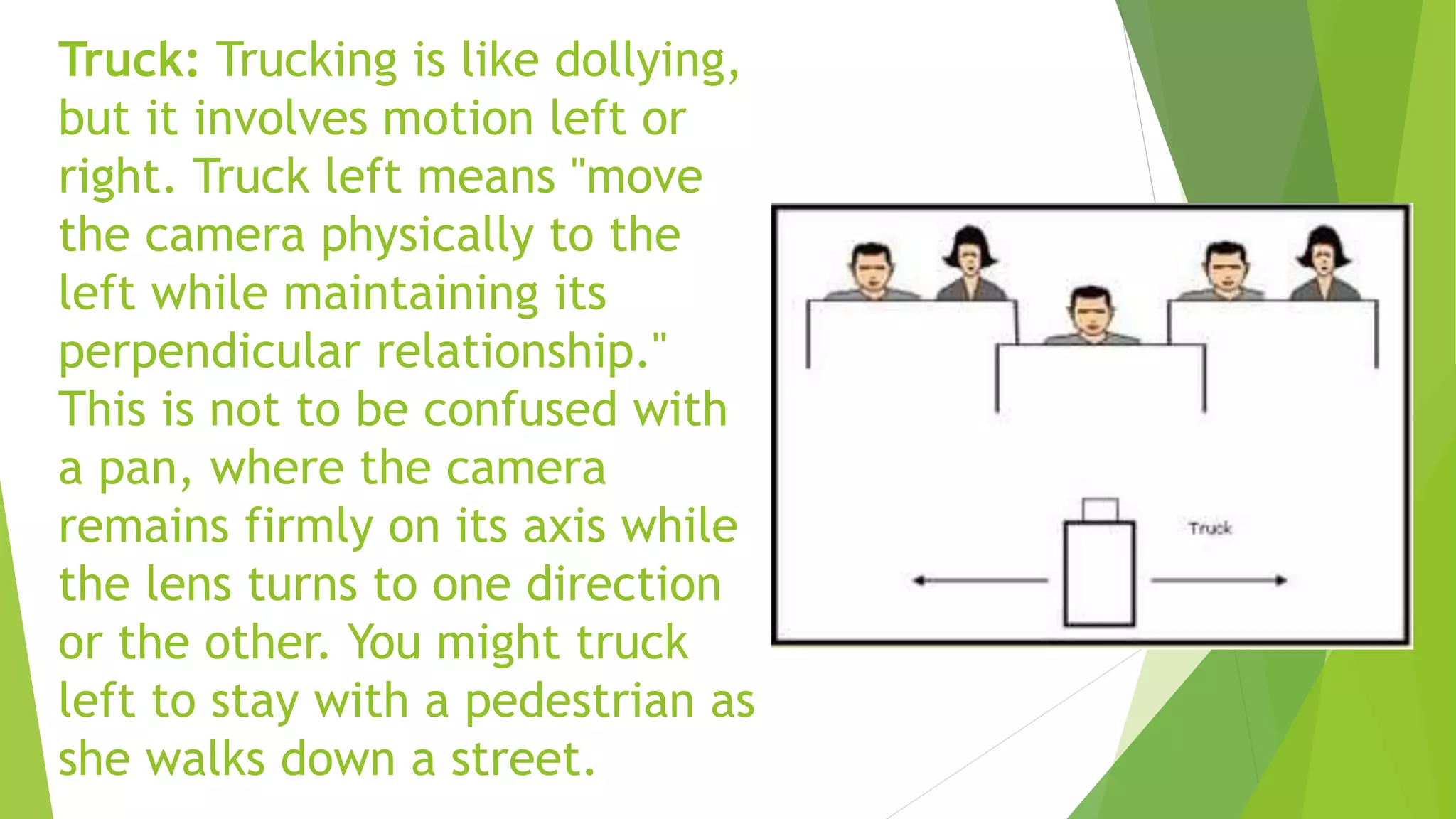 Camera movements | PPTX