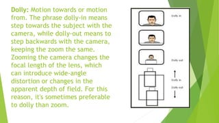 Camera movements | PPTX