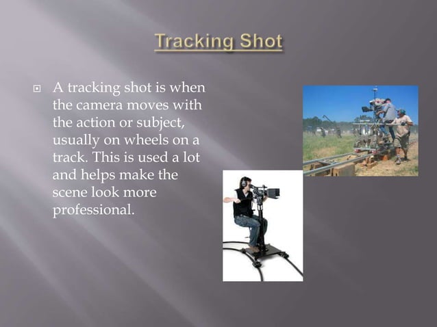 Camera movements | PPTX | Photography | Arts and Crafts