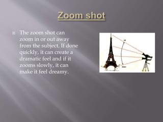 Camera movements | PPTX | Photography | Arts and Crafts