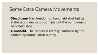 Camera movements | PPTX