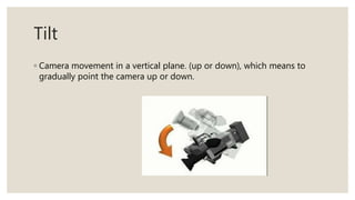 Camera movements | PPTX