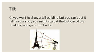 Camera movements | PPTX