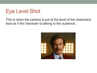 Camera movements angles and shots | PPTX