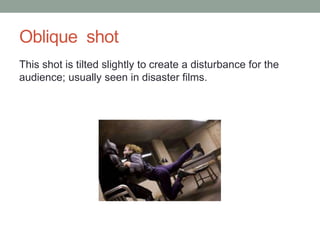 Camera movements angles and shots | PPTX