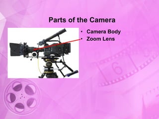 Parts of a Digital Cinema Camera | PPT