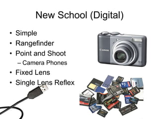 Camera parts and function (Types of Camera) | PPT