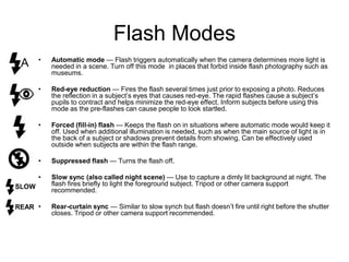 Camera parts and function (Types of Camera) | PPT