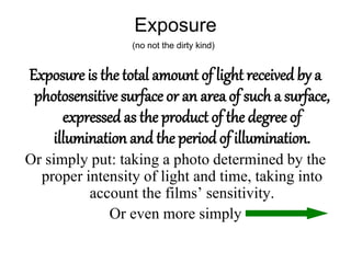 Camera parts and function (Types of Camera) | PPT