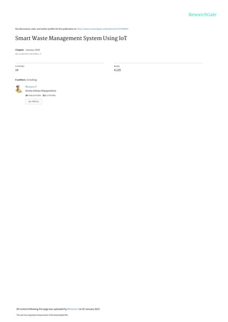 waste management system for urban use app | PDF