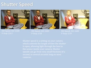Camera setting and manual mode | PPTX