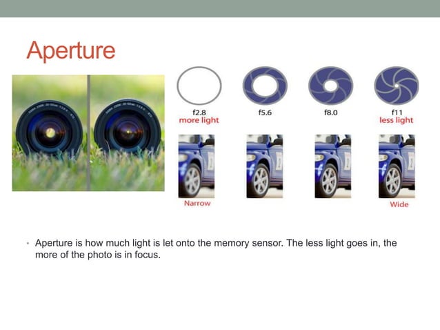 Camera settings in manual | PPTX