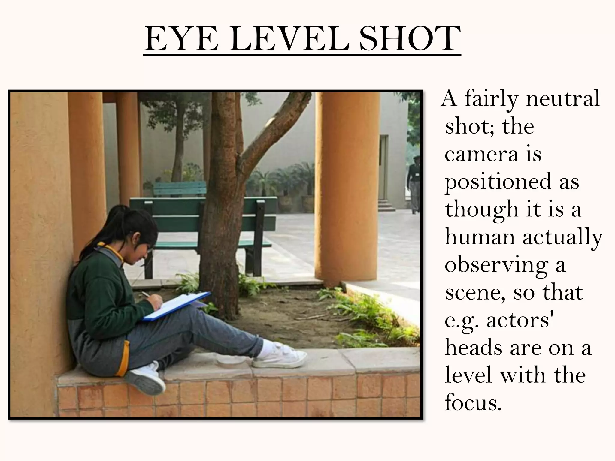 Camera shots and angles | PPTX