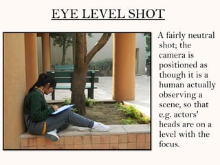 Camera shots and angles | PPTX