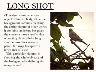 Camera shots and angles | PPTX