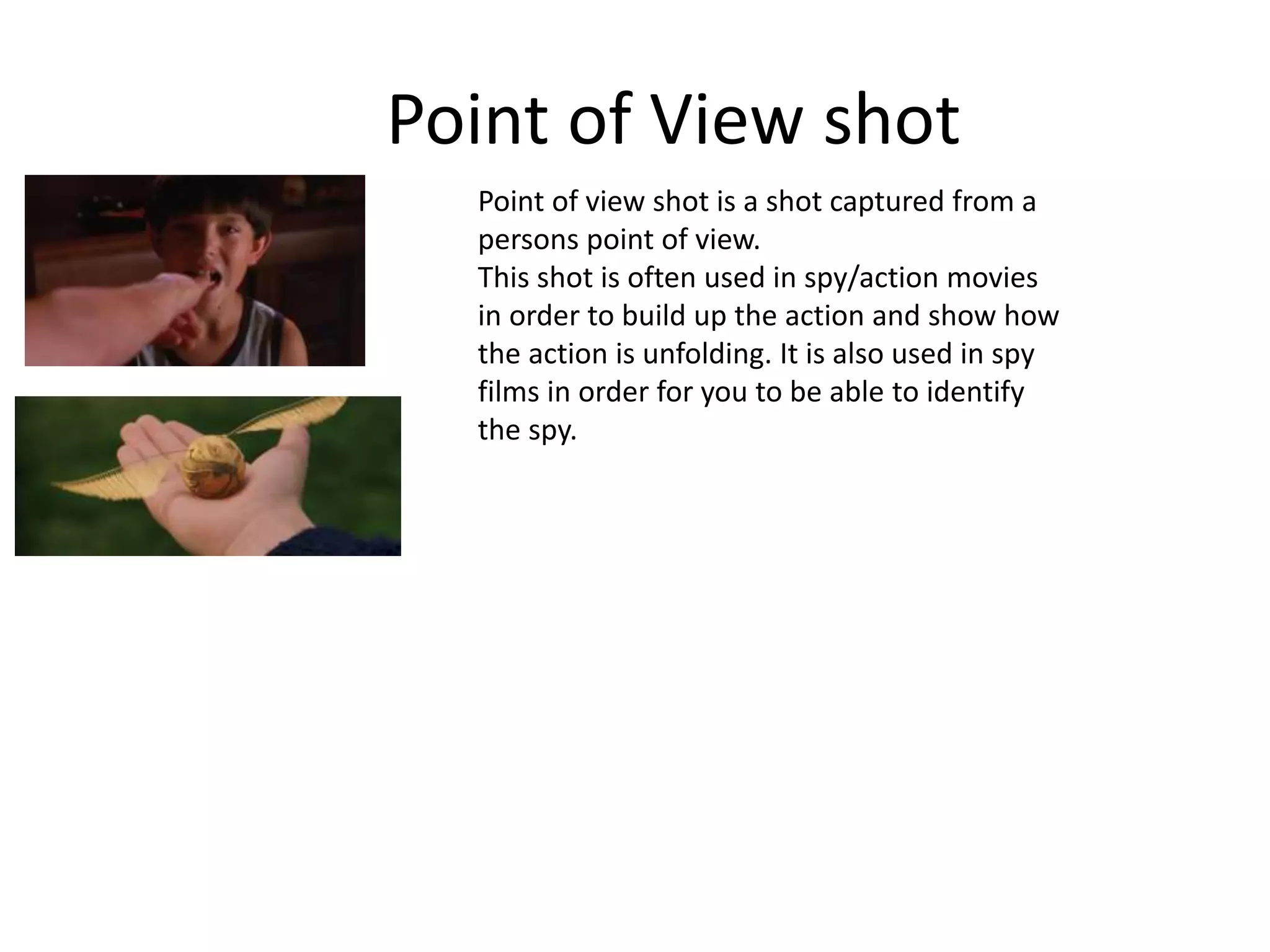 Camera shot guide | PPTX