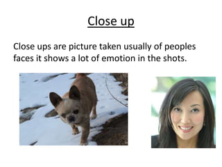 Camera shots | PPT