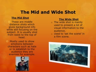 Camera shots | PPTX | Photography | Arts and Crafts