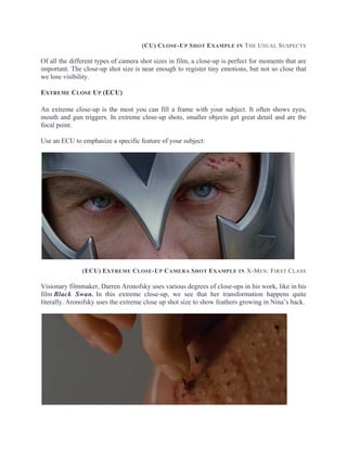 Extreme Close Up Example