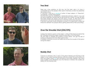 Camera shots a visual guide | PPT