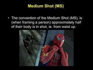 GCSE Film - Basic camera shots | PPTX