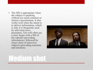 Camera shots and angles | PPT