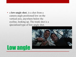 Camera shots and angles | PPT